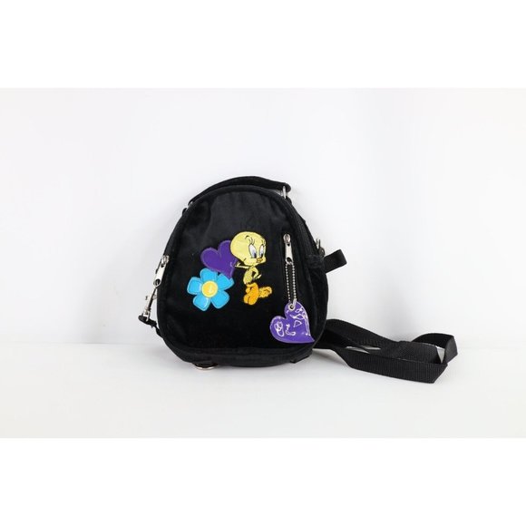 Warner Bros. | Bags | Vintage 9s Looney Tunes Flower Heart Tweety Bird ...